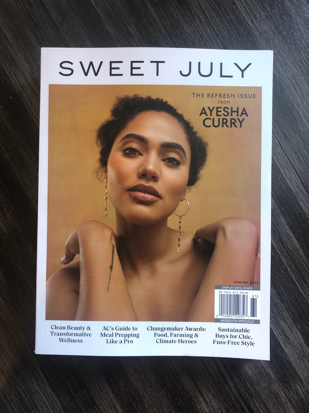 Sweet July Magazine the Refresh Issue From Ayesha Curry 2021 - Etsy