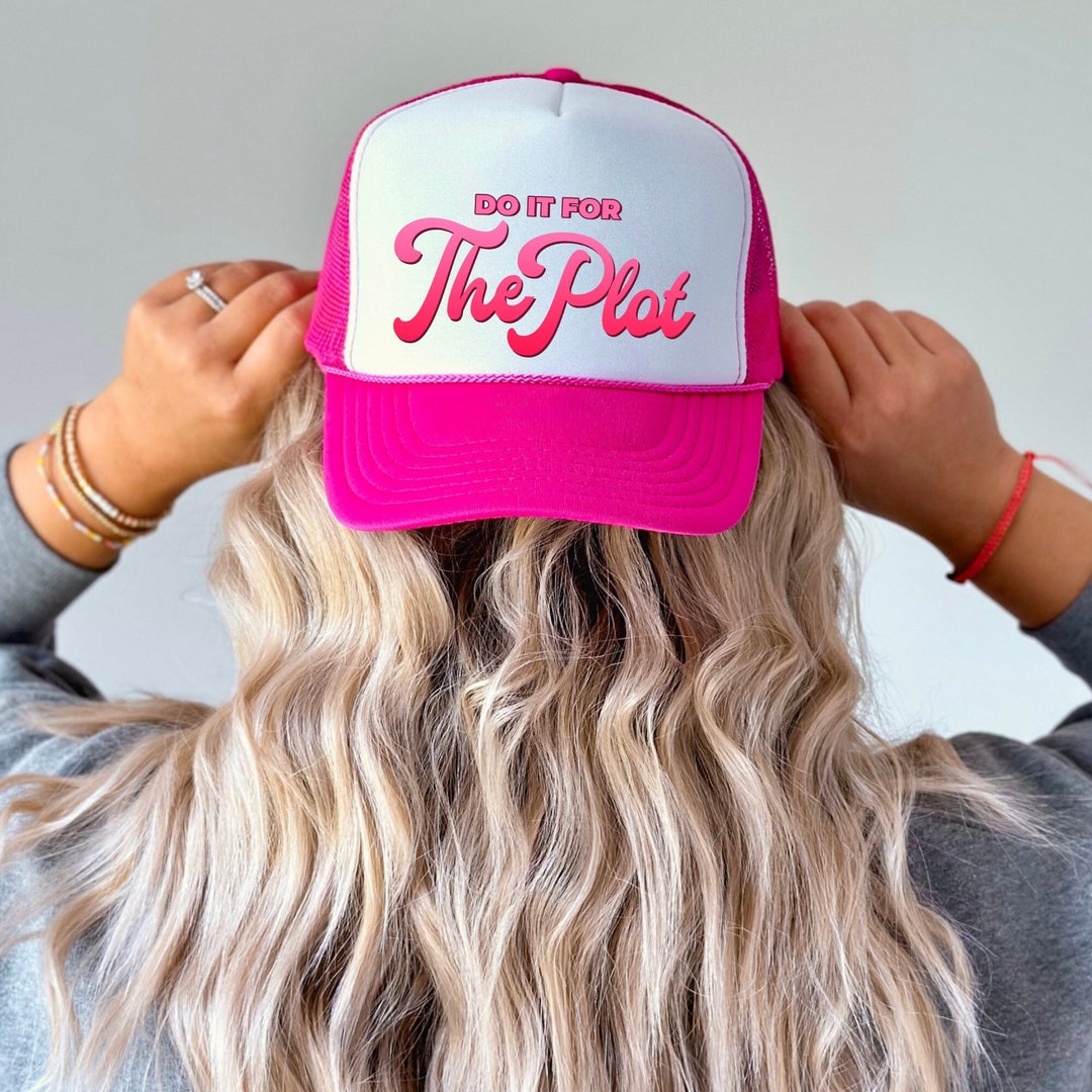 Do It for the Plot Trucker Hat Reading Hat Gifts for - Etsy