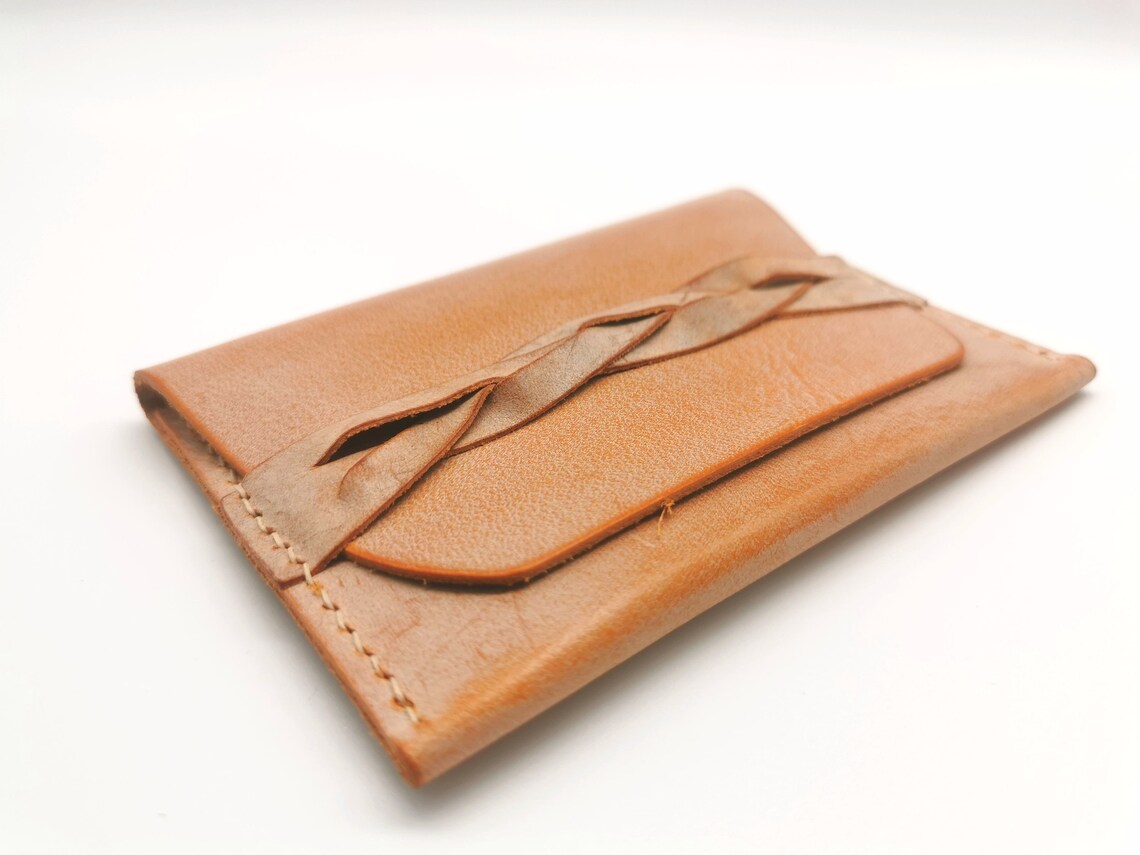 Leather Card Holder PDF Pattern DIY Valentine's Day Gift - Etsy