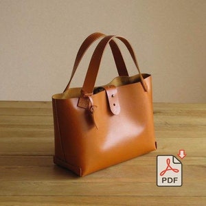 Leather Handbag Mini Bag PDF Pattern DIY | Etsy