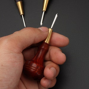Leathercraft Scratch Awl Diamond Awl Sewing Awl for Leather Work - Etsy