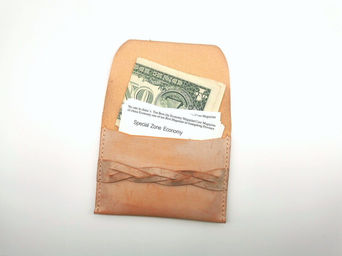 Leather Card Holder PDF Pattern DIY Valentine's Day Gift | Etsy