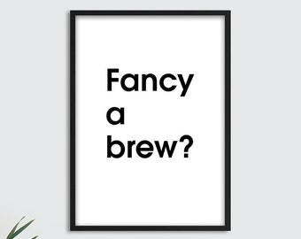 Fancy Poster | Etsy UK