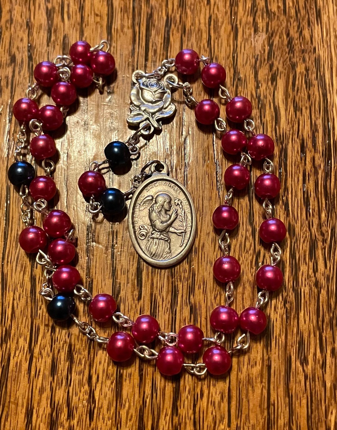 St. Gabriel Chaplet Custom Chaplet of Saint Gabriel the Archangel Hail ...