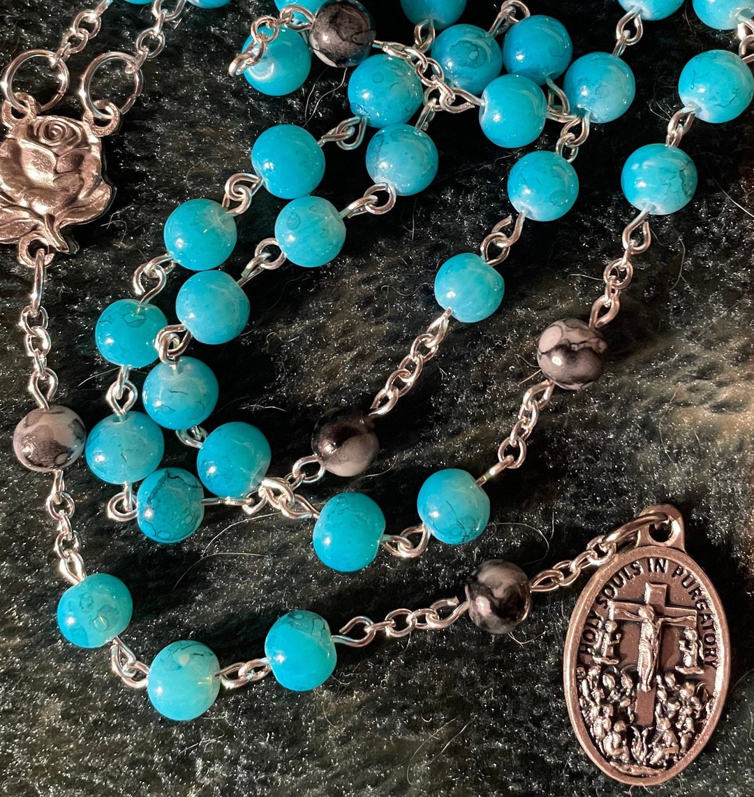 Holy Souls Custom Chaplet Catholic Chaplet Holy Souls in Purgatory ...