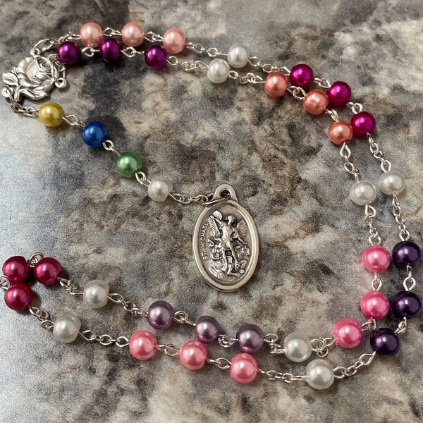 Catholic St Michael Chaplet - Etsy