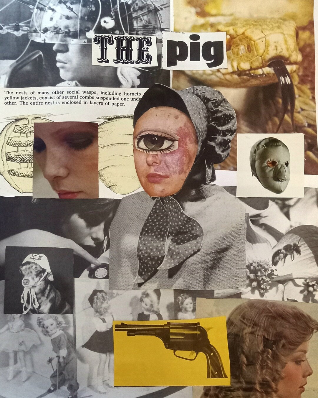 Low Brow Art Collage - Etsy