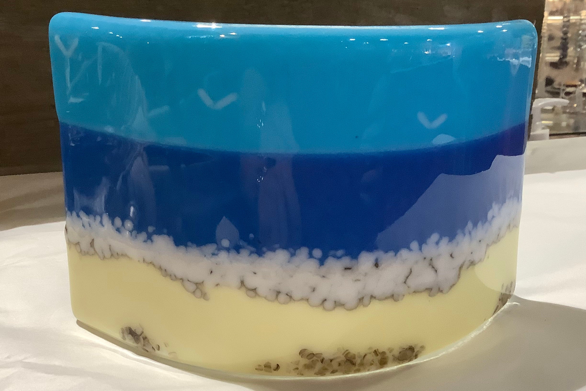 Fused Glass Beach Bendy - Etsy