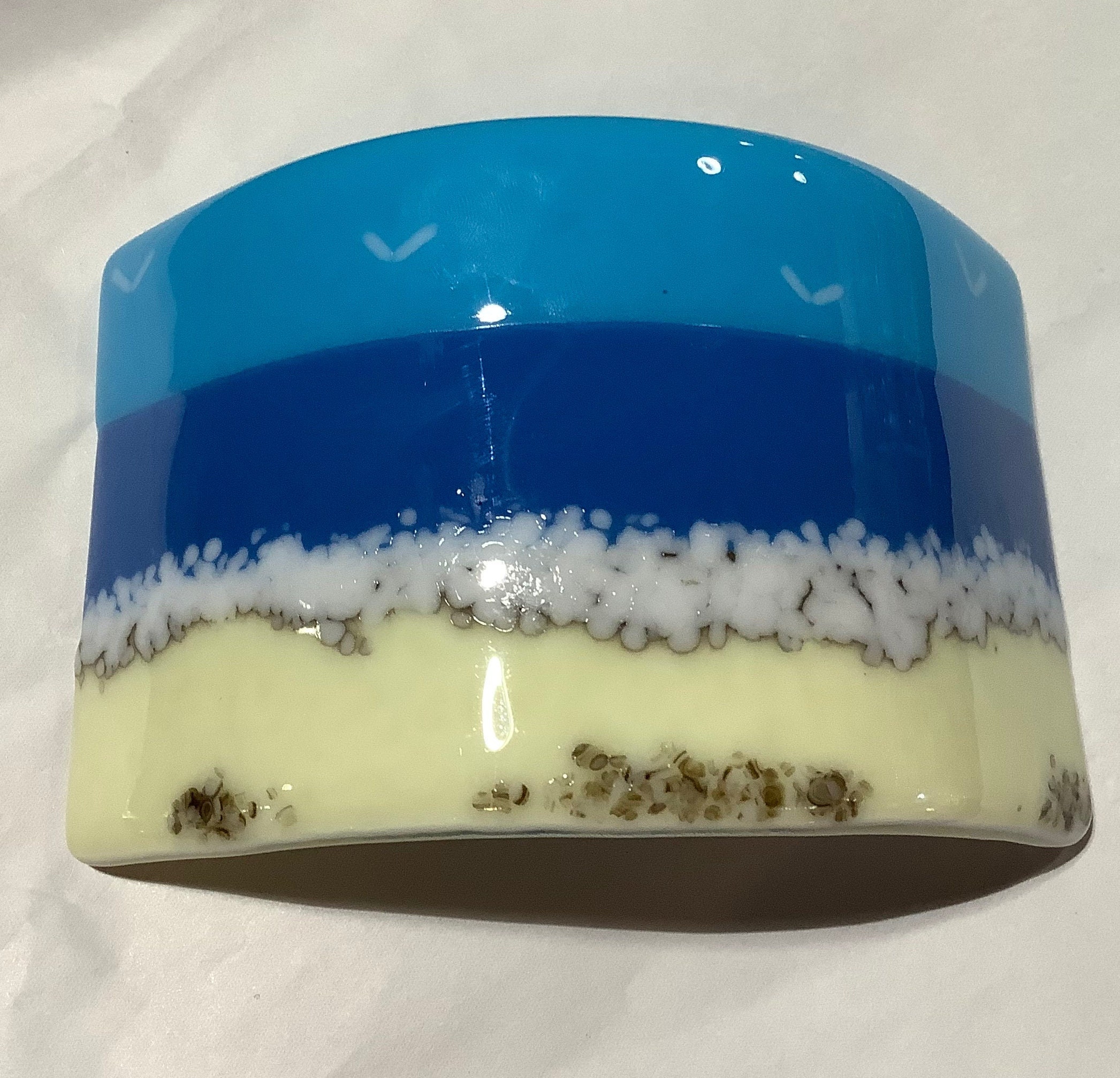 Fused Glass Beach Bendy - Etsy