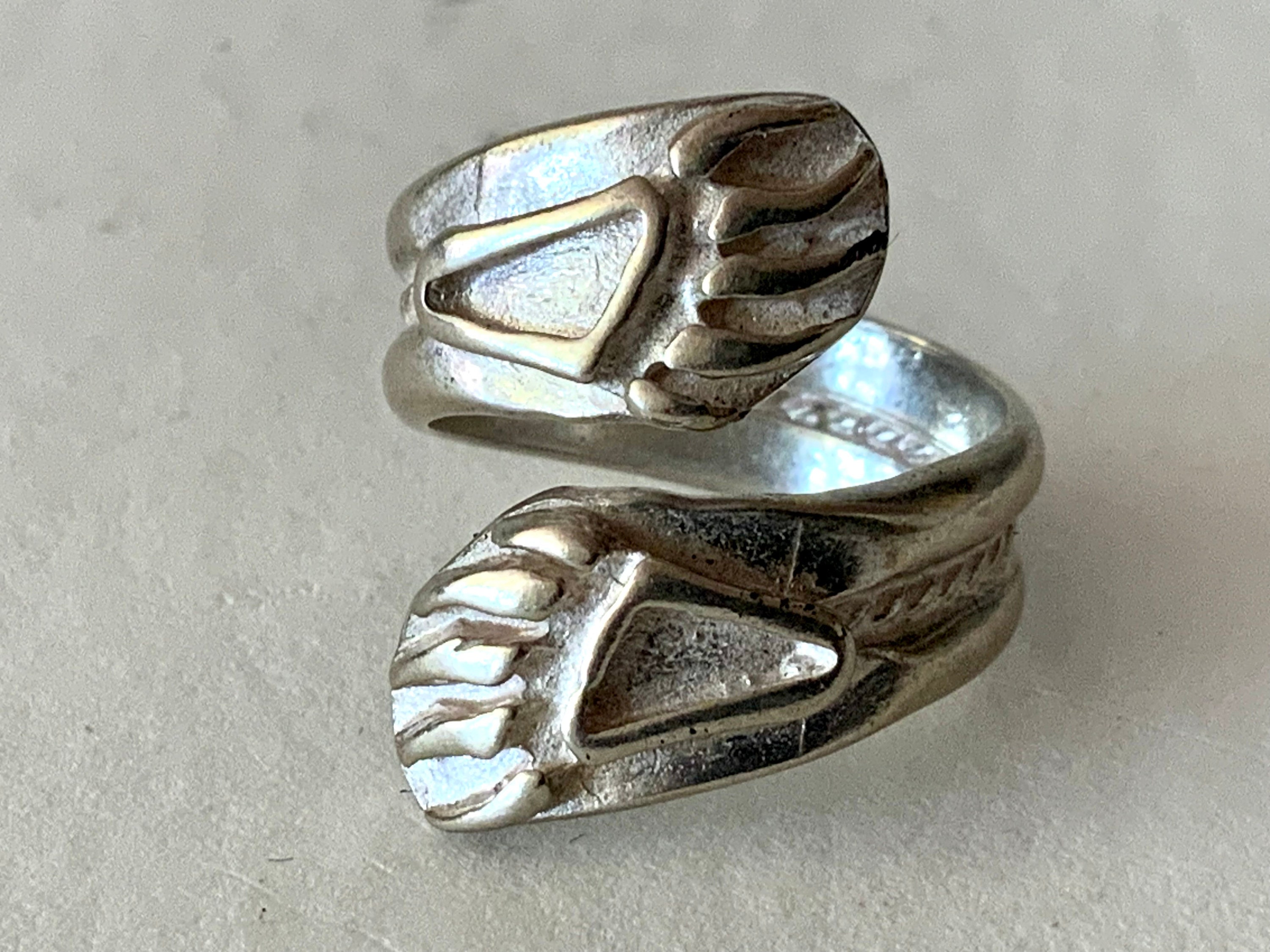 Bear Claw Ring Sterling - Etsy