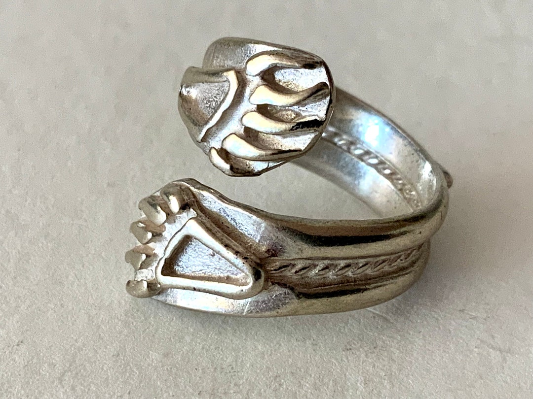 Bear Claw Ring Sterling - Etsy