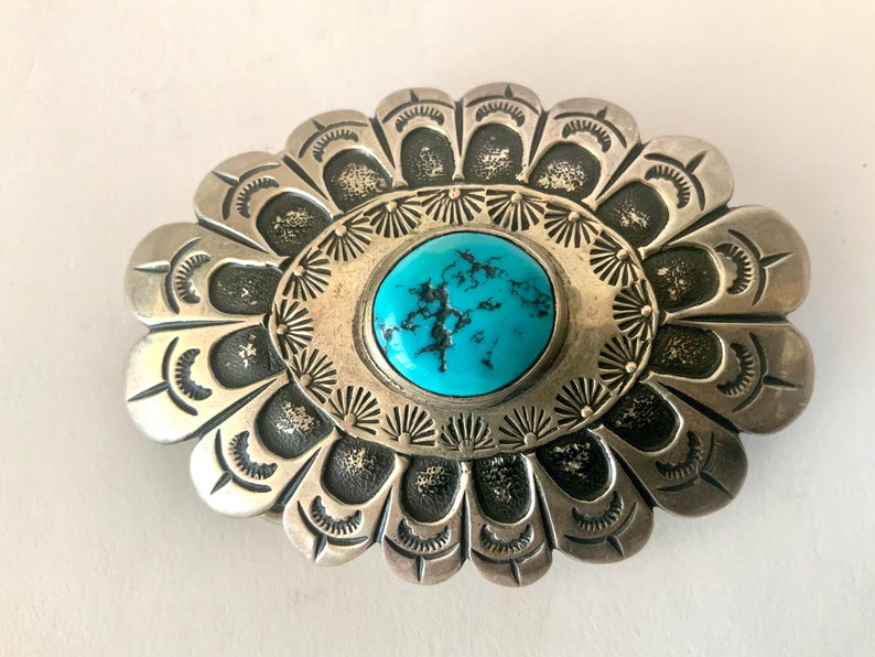 Early “thomas Singer” Concho Buckle - Etsy