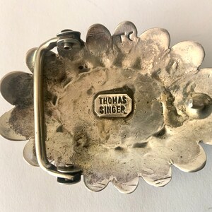 Early “thomas Singer” Concho Buckle - Etsy