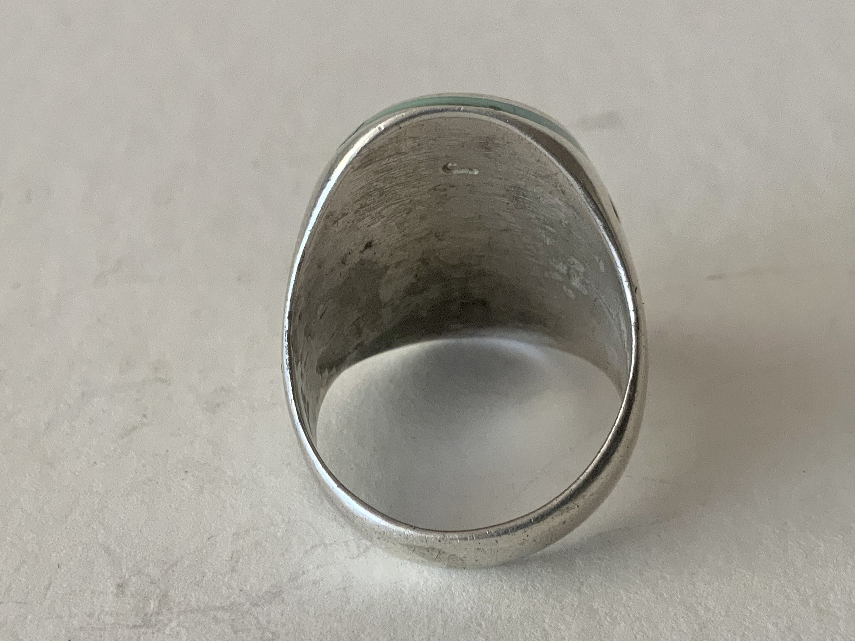 ZUNI Eagle Inlay Ring - Etsy