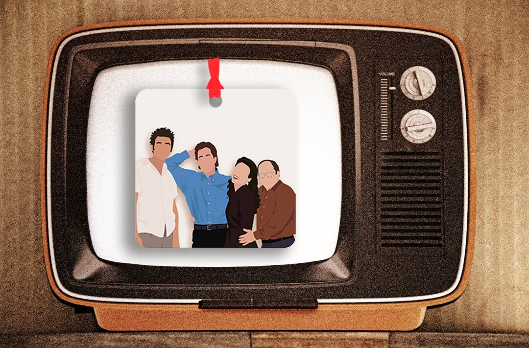 Seinfeld Christmas Ornament // Vector Art // Favorite TV Show - Etsy