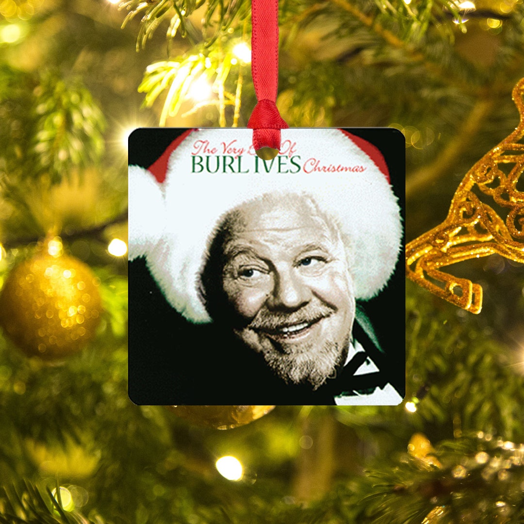 Burl Ives Christmas Album Ornament // Christmas Music - Etsy