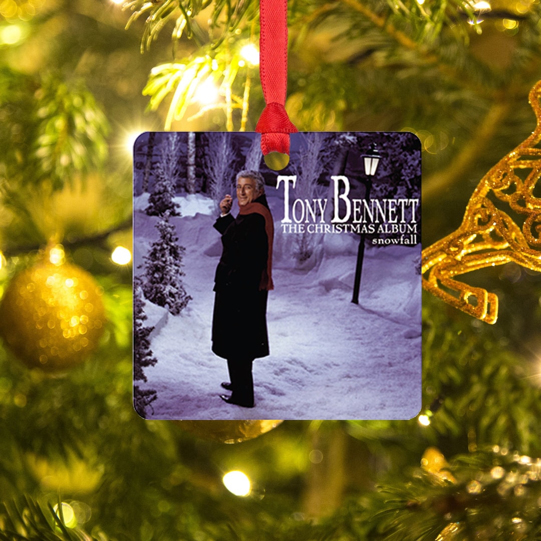 Tony Bennett Christmas Album Ornament // Christmas Music - Etsy