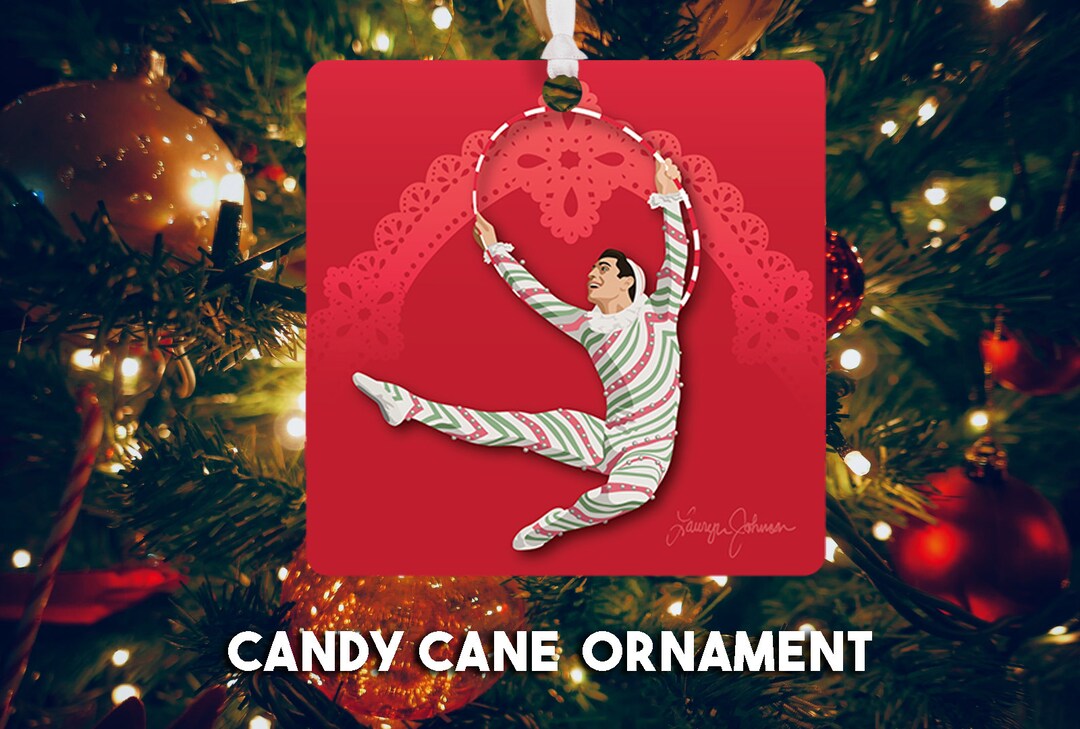 Candy Cane Nutcracker Ballet Ornament // New York City Ballet - Etsy