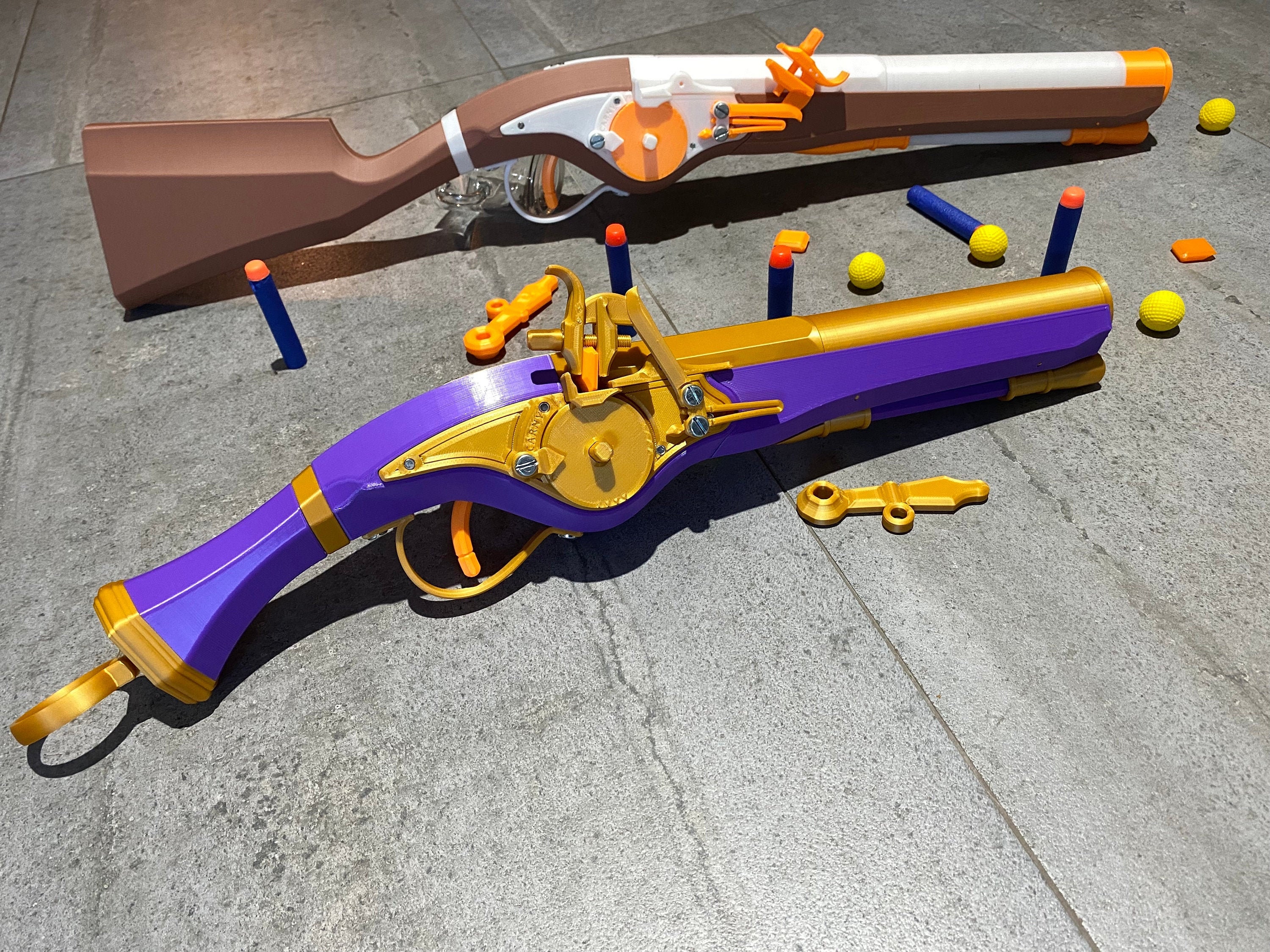 Toy Muskets With Ramrods