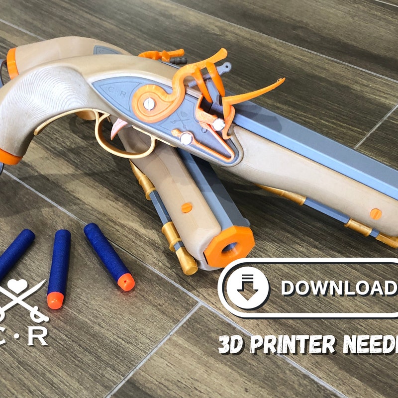Nerf Flintlock - Etsy
