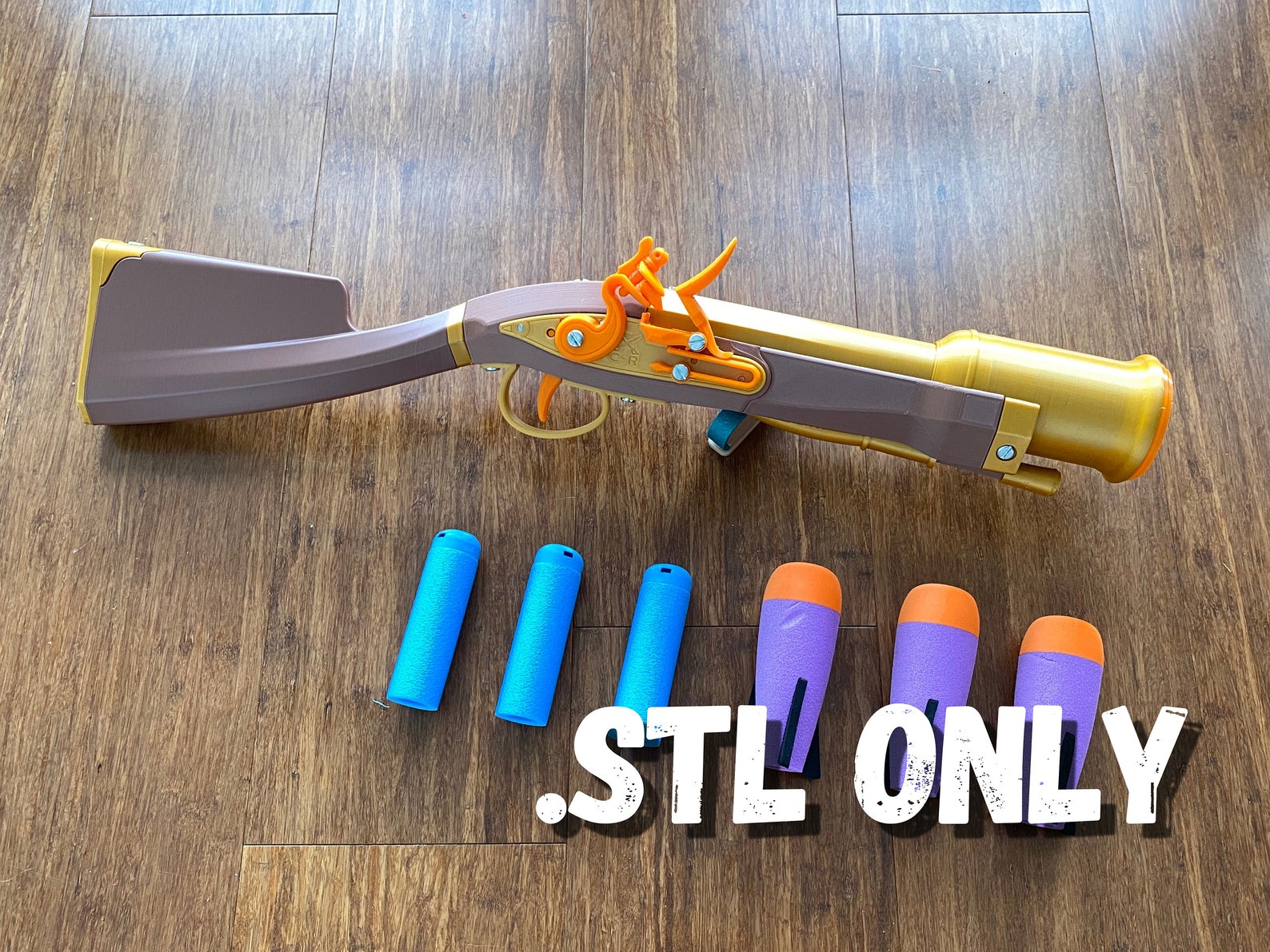 Flintlock Hand Mortar nerf Grenade Launcher files Only - Etsy UK