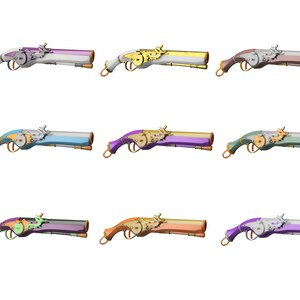 Planos de Wheellock Musket Foam Dart Blaster SOLO DESCARGAR, V1-1 ...