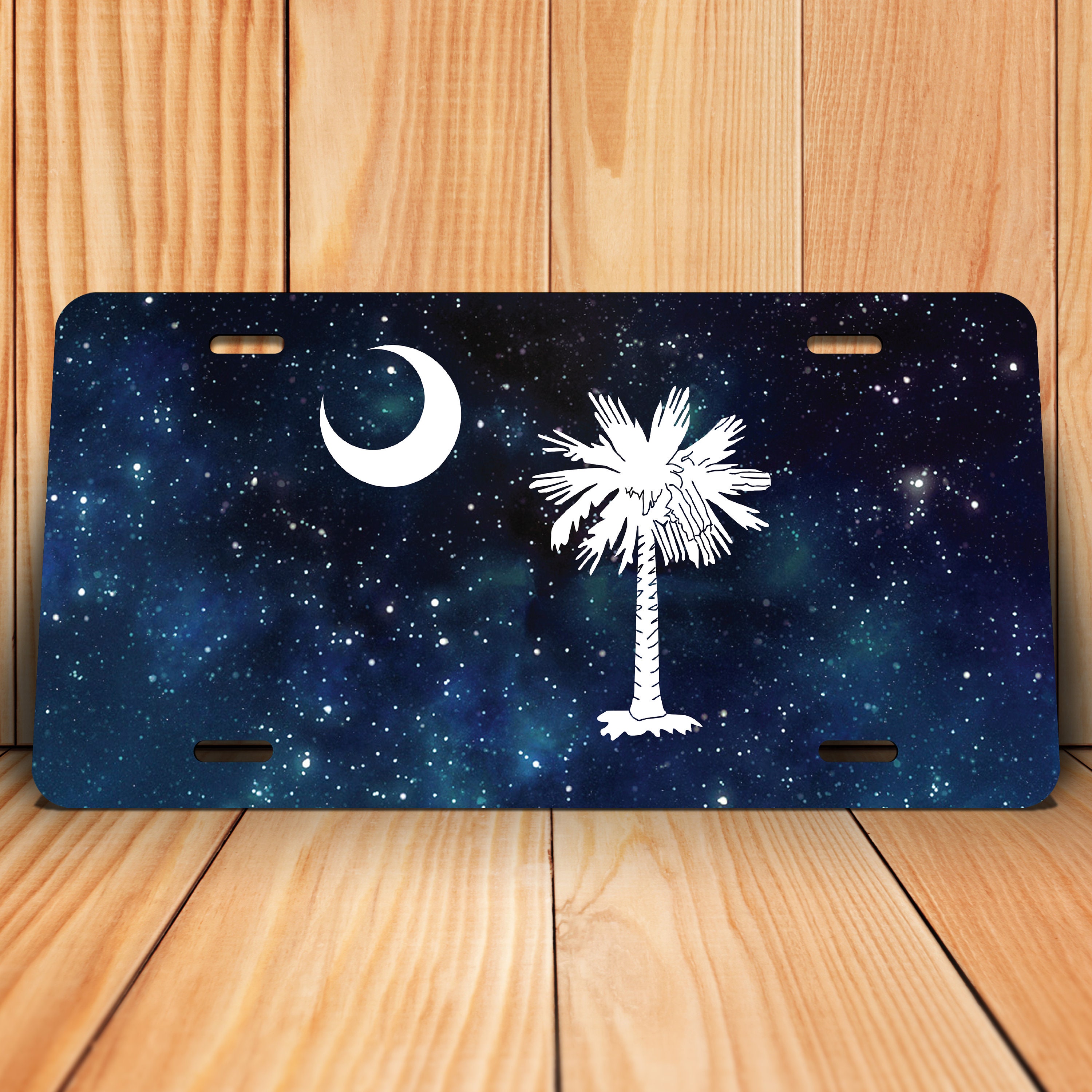 South Carolina Front License Plate South Carolina Palmetto - Etsy