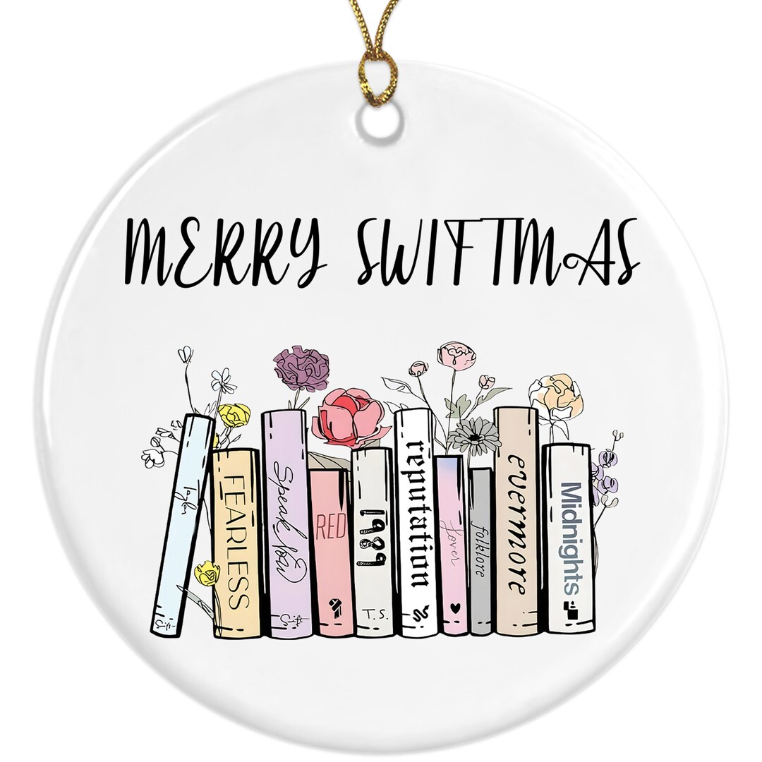 Merry Swiftmas Swiftmas Christmas Ornament Xmas Gift - Etsy Australia