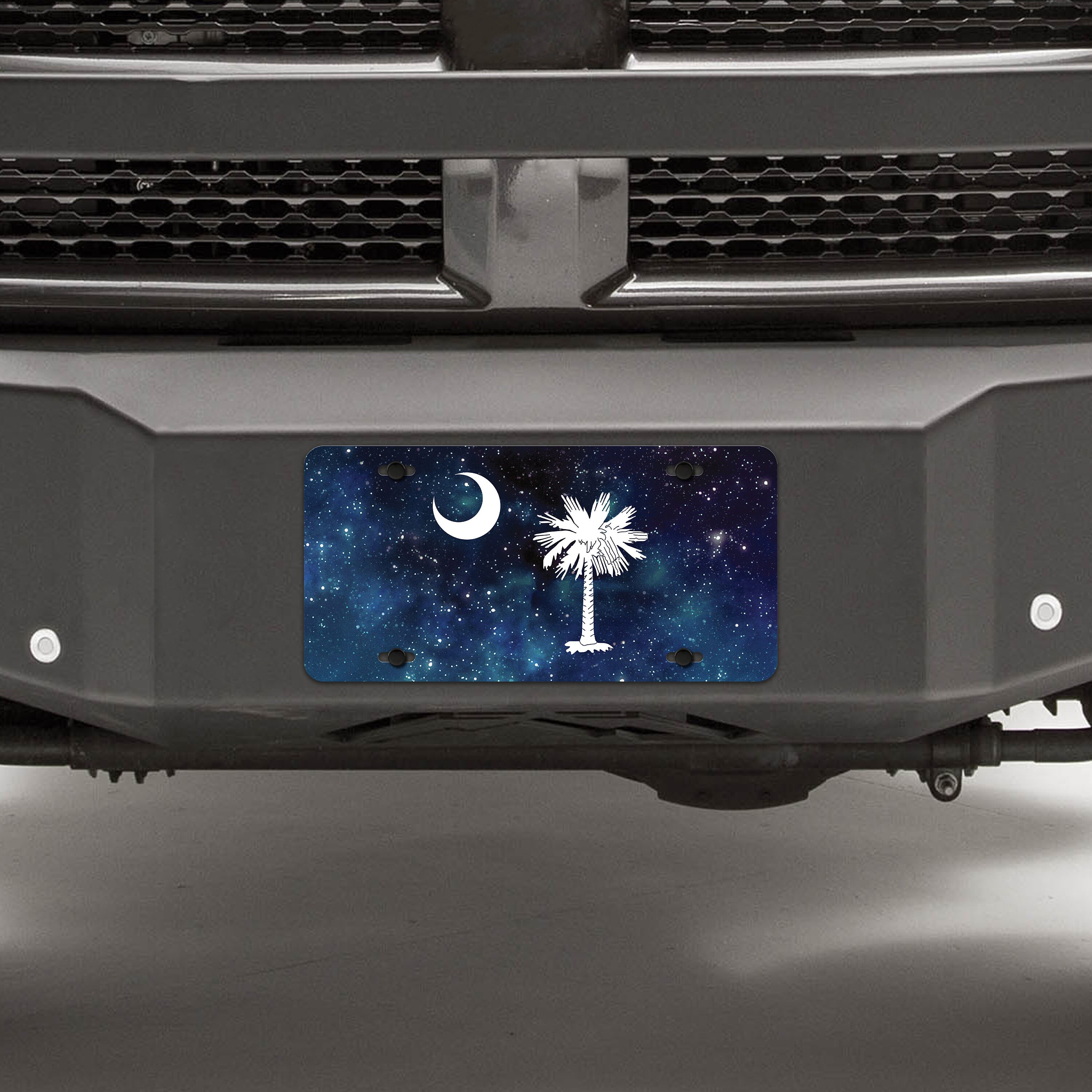 South Carolina Front License Plate | South Carolina Palmetto Flag ...