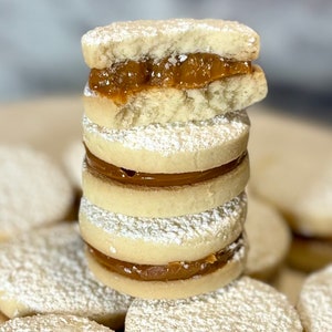 Traditional Peruvian Alfajores or Peruvian Caramel Filled Cookies - Etsy