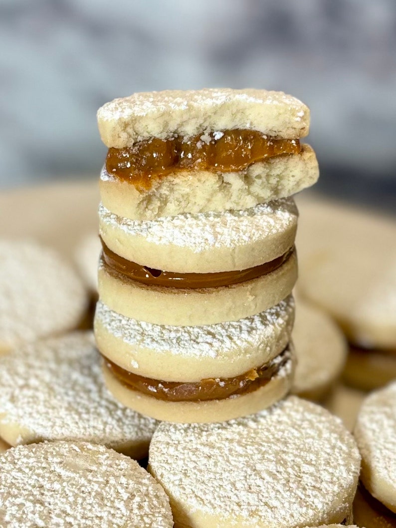 Traditional Peruvian Alfajores or Peruvian Caramel Filled Cookies - Etsy