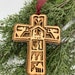 Cross Nativity Ornament - Etsy
