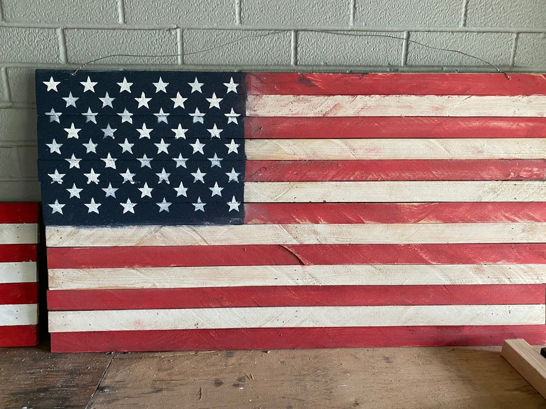 American Flag Homemade - Etsy