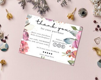 Girly Thank You - Etsy