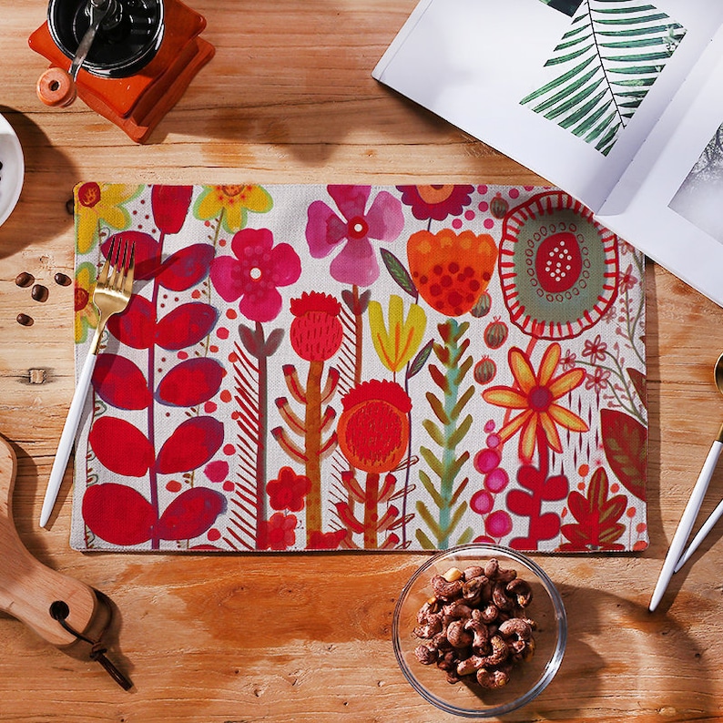Placemats, Placemats Set, Table Linens, Napperon, Indoor/outdoor - Eco ...