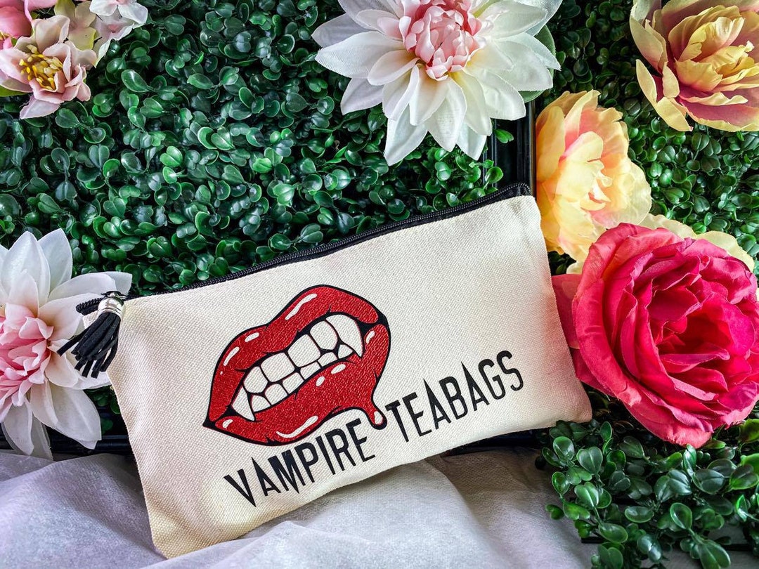 Vampire Teabags Zipper Bag/tampon Holder - Etsy