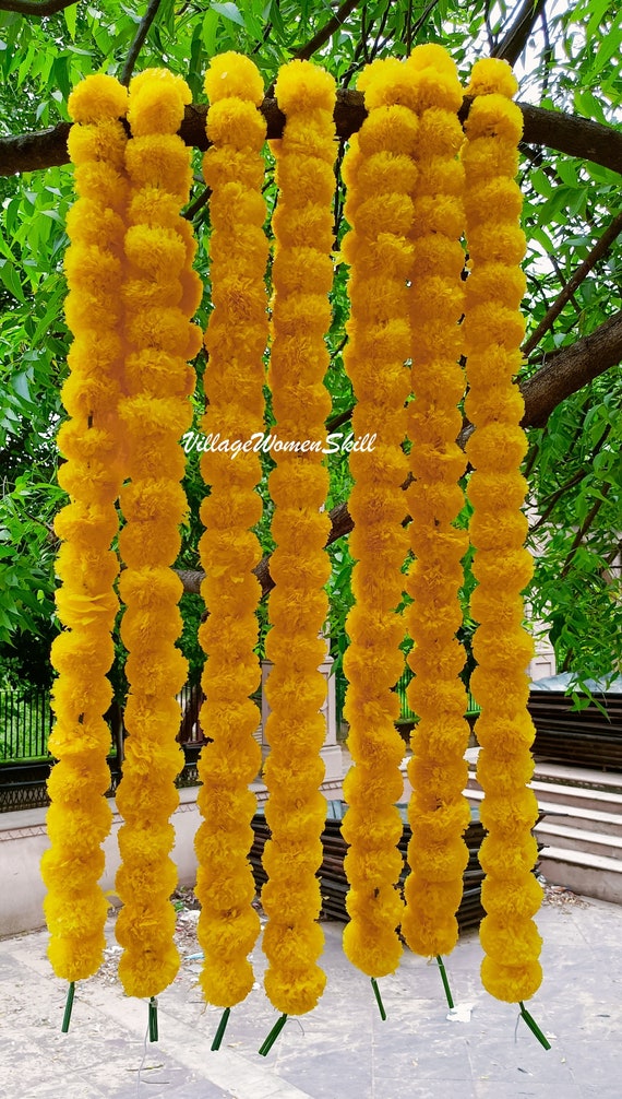 Marigold garland store