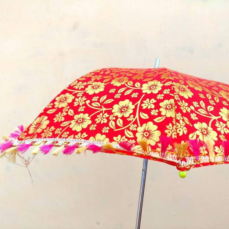 Traditional Indian Umbrella Parasol Decorative Decoration - Etsy