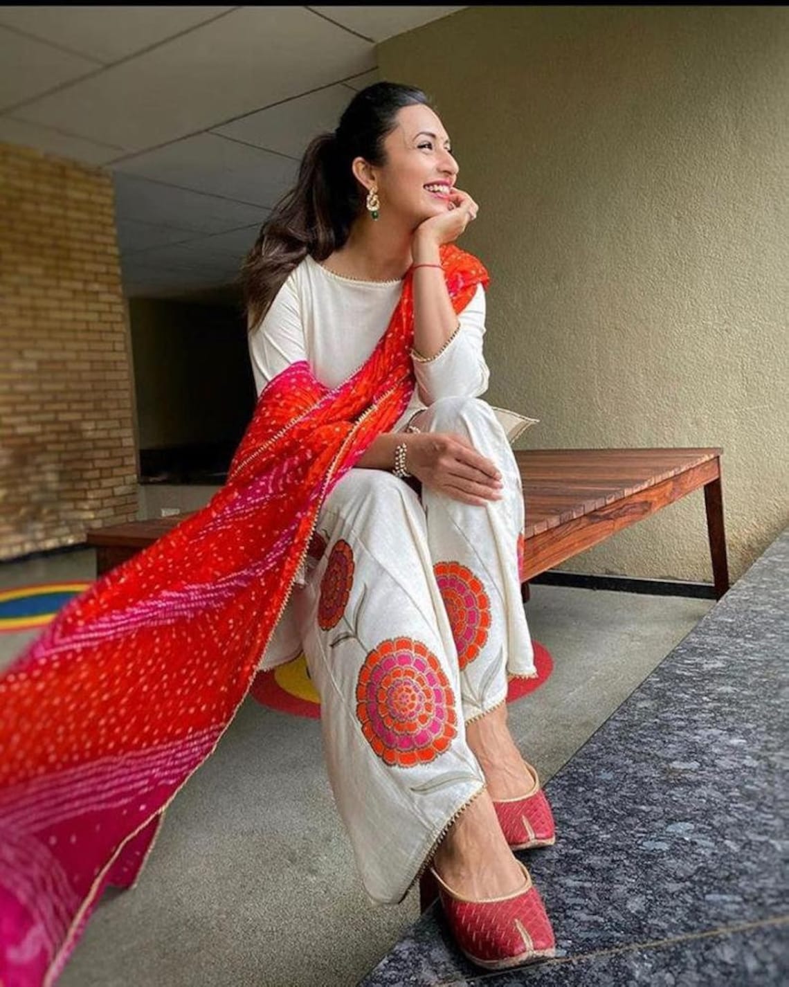 Indian Kurti Kurta Set Women Ethnic Top Bollywood Dress Tunic | Etsy