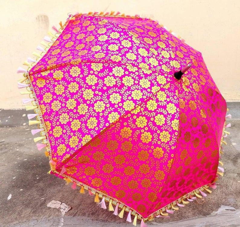 Traditional Indian Umbrella Parasol Decorative Decoration - Etsy