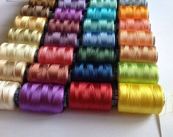 Silk Embroidery Thread - Etsy