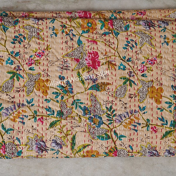 Indian Cotton Quilt - Etsy