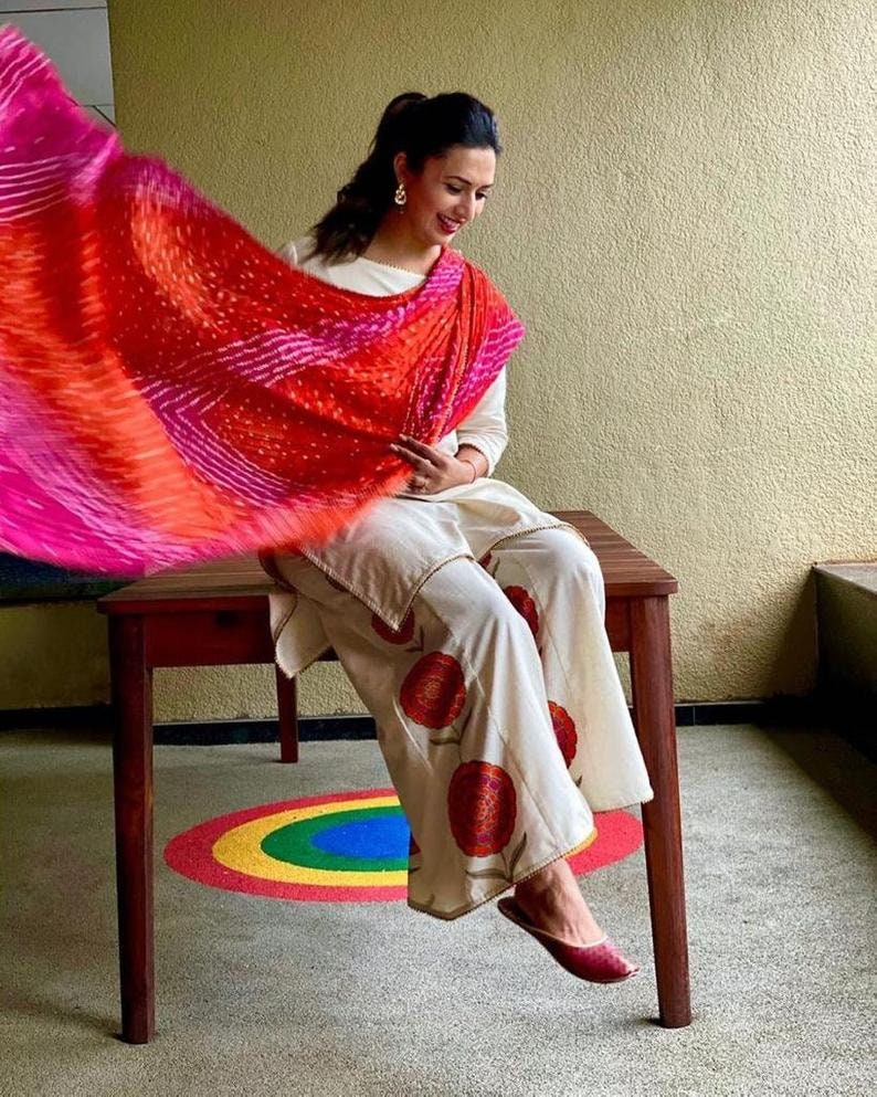 Indian Kurti Kurta Set Women Ethnic Top Bollywood Dress Tunic | Etsy