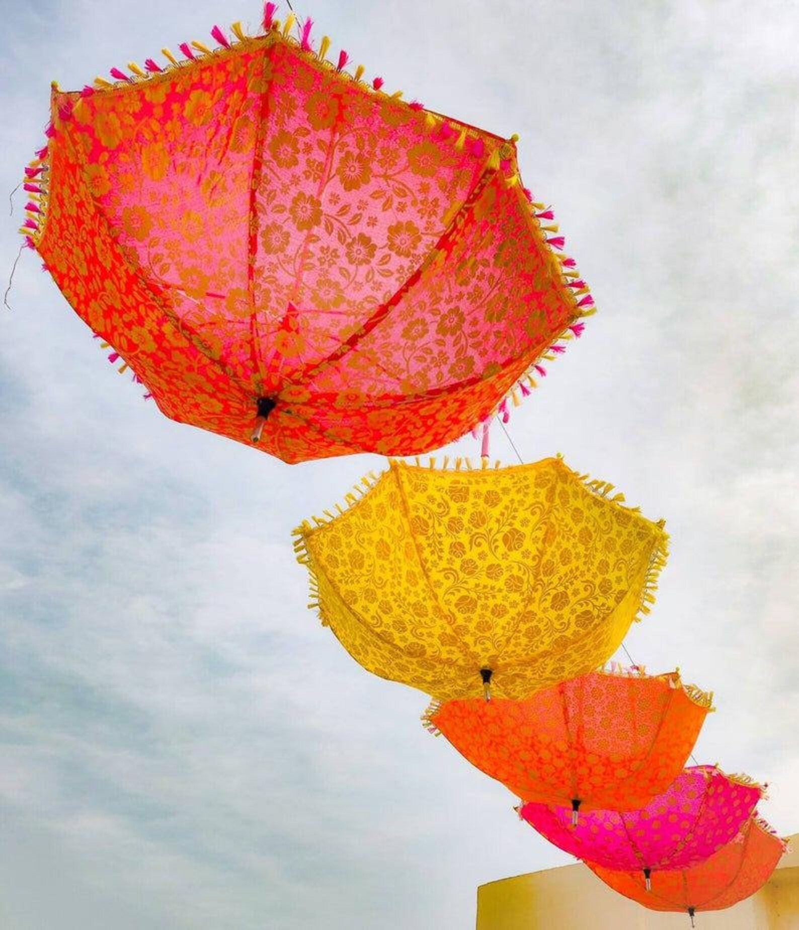 Traditional Indian Umbrella Parasol Decorative Decoration - Etsy