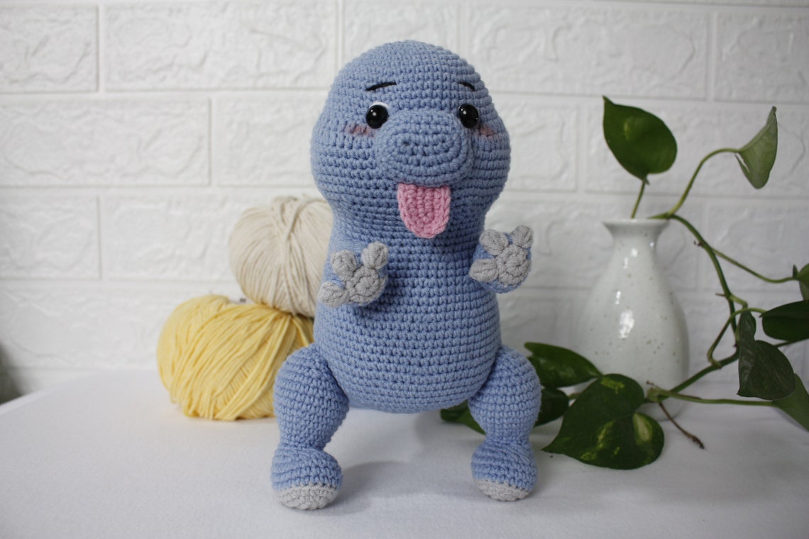 Cuties Godzilla/amigurumi Pattern/crochet Pattern - Etsy