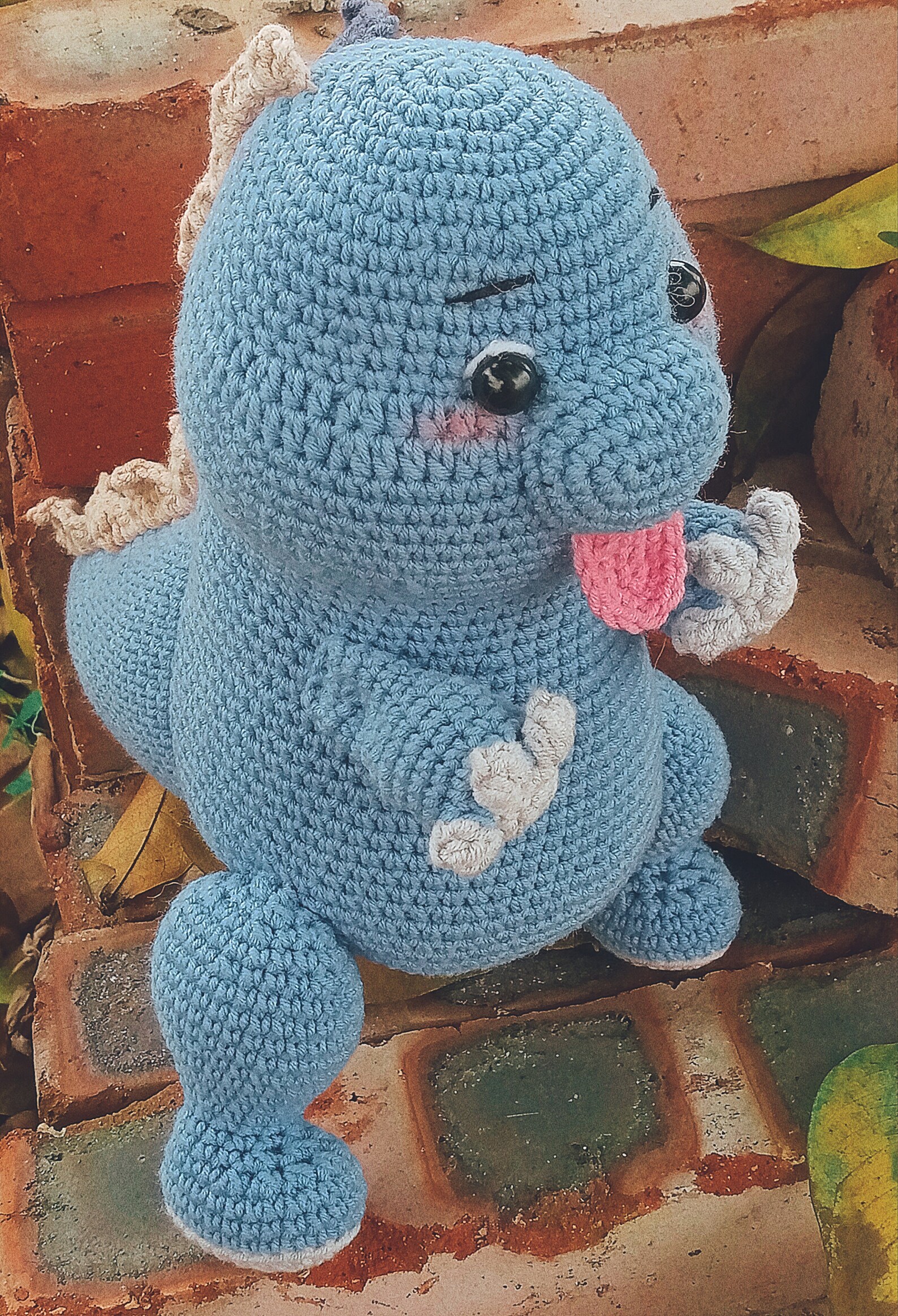 Cuties Godzilla/amigurumi Pattern/crochet Pattern - Etsy