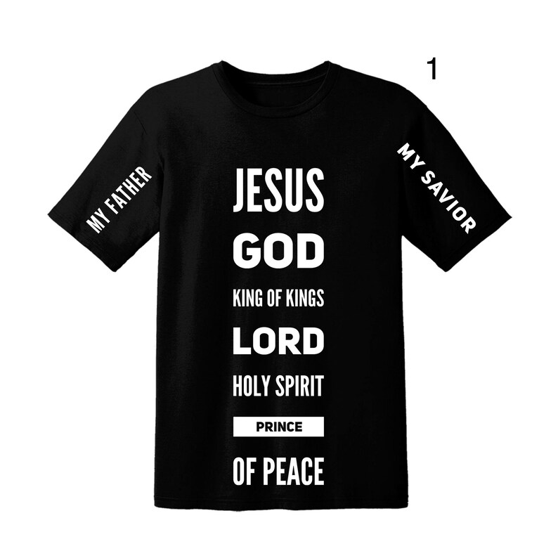 Names of God T-shirt - Etsy