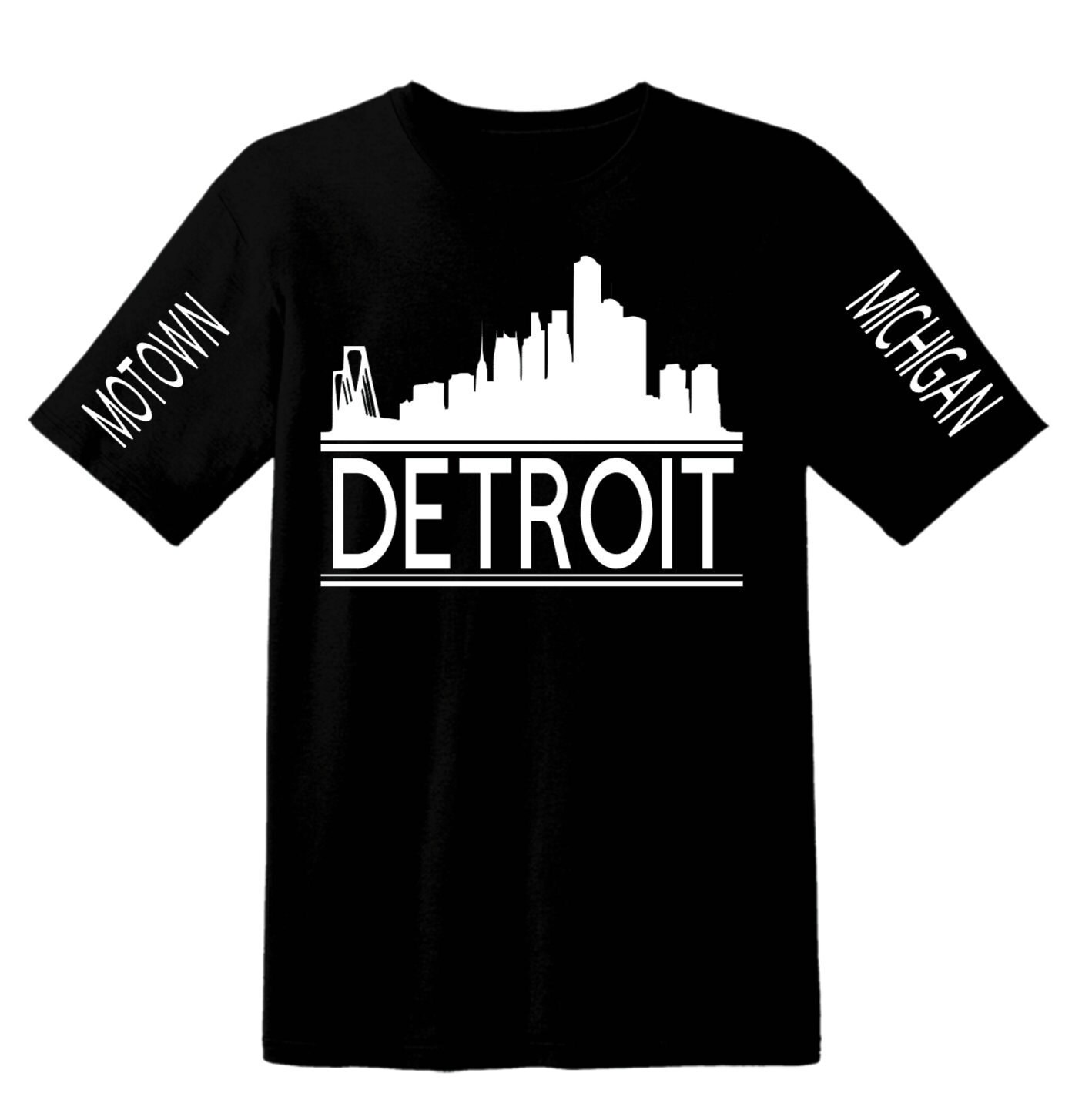 DETROIT SKYLINE T-shirt à manches courtes - Etsy France