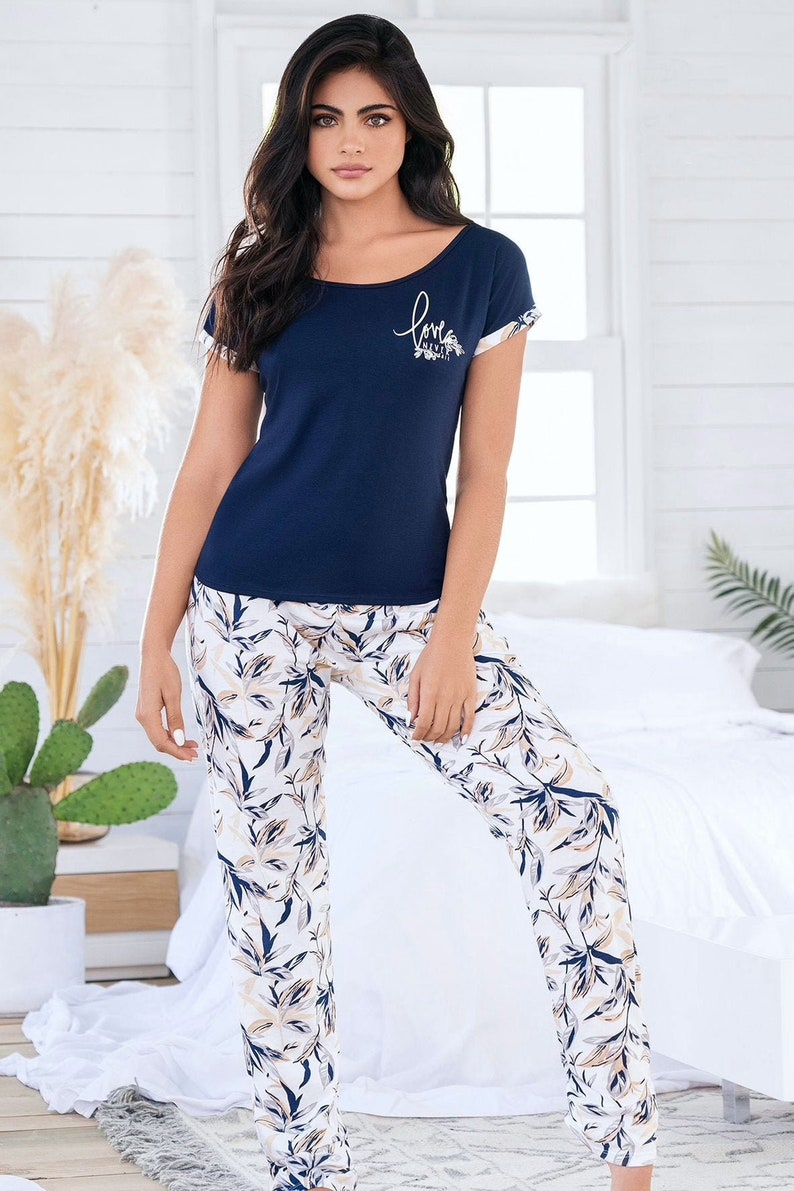 Graphic Long PJ Set - Etsy
