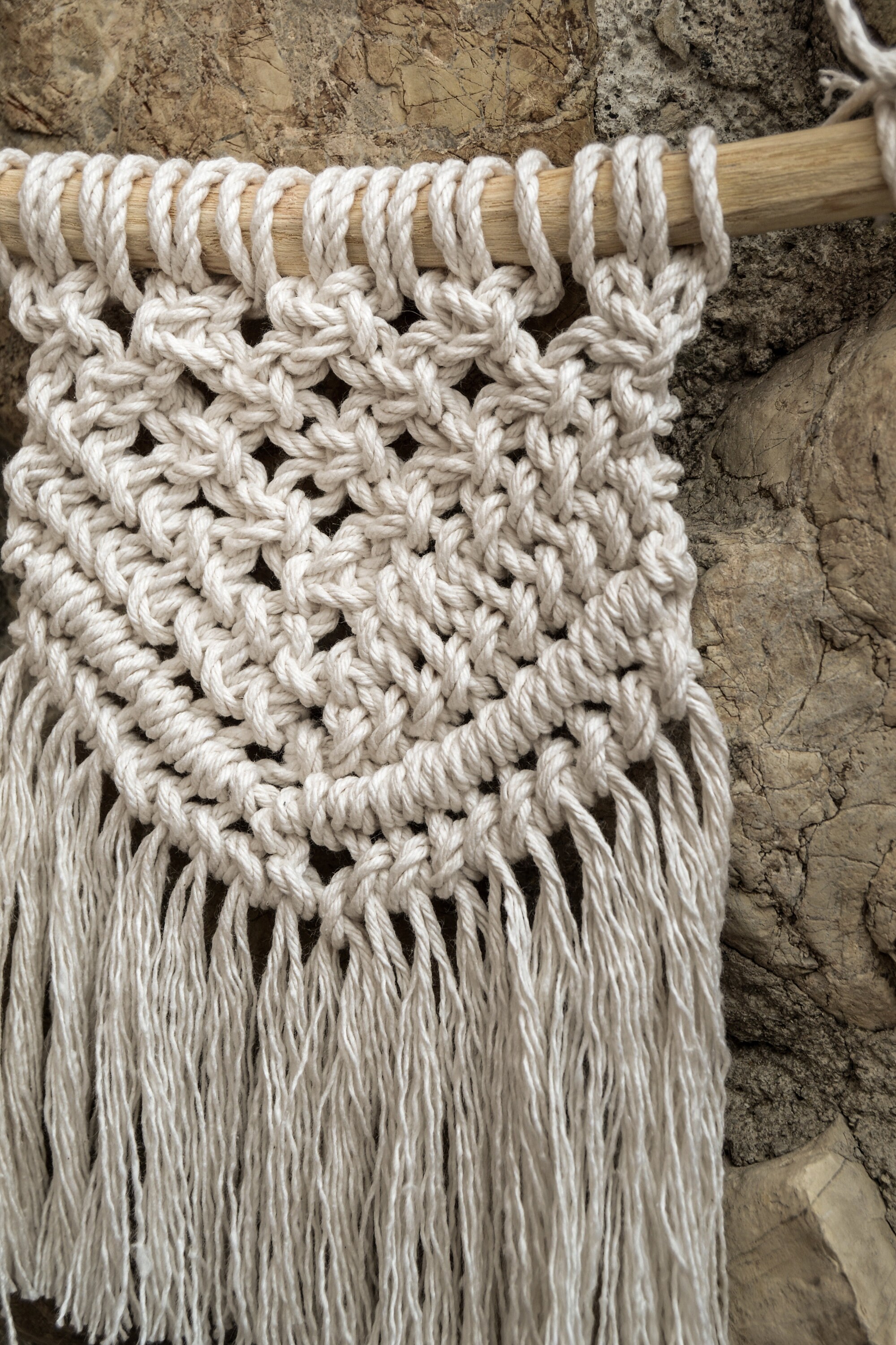 Art.CALLA mini tapestry in macramè | Etsy